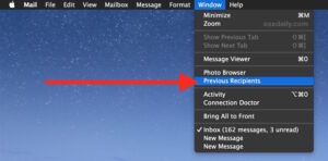 How to Use Apple Mail's Previous Recipients Feature - MacFinesse
